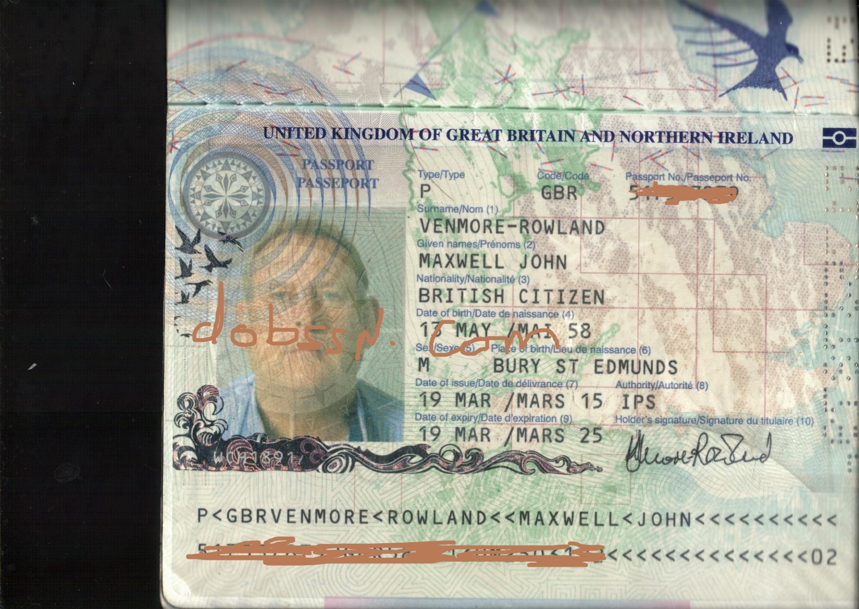 Passport US Random