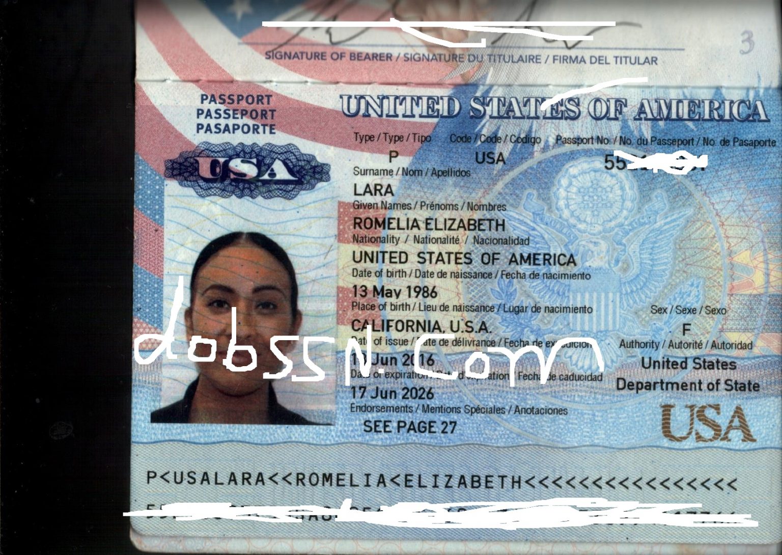 Passport Us Random