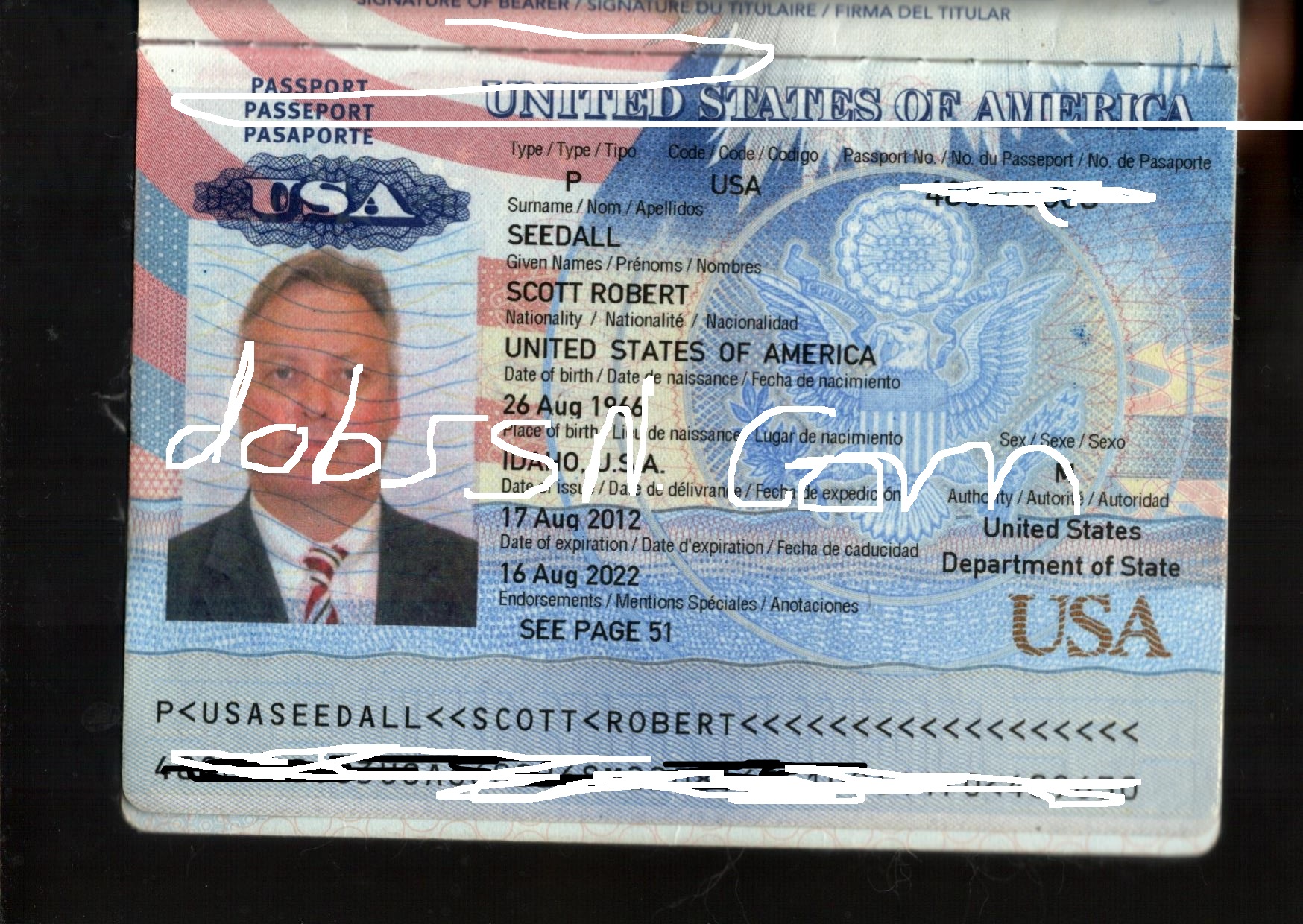 Passport US Random